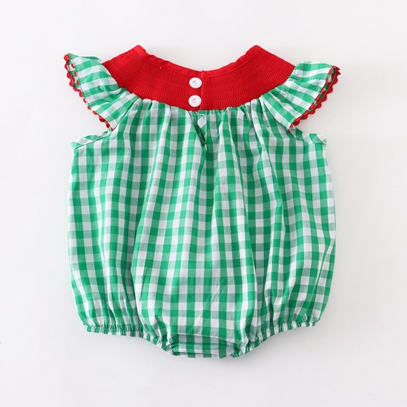 One Pieces | Boutique Watermelon Smocked Baby Girls Bubble Romper Jumpsuit | Poshmark